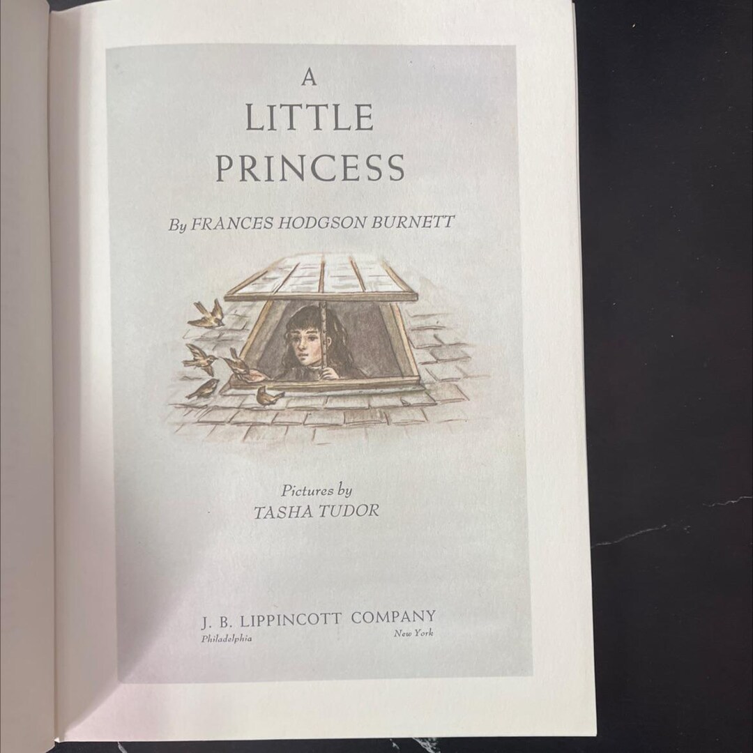 A Little Princess Book, by Frances Hodgson Burnett, 1963 Hardcover ...
