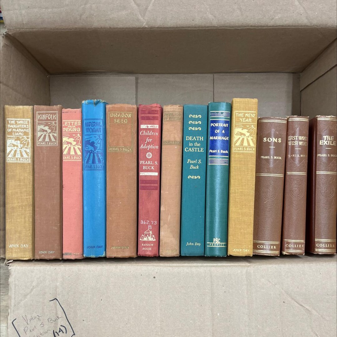Vintage Pearl S. Buck Collection 14 Books 2T3S4425 - Etsy