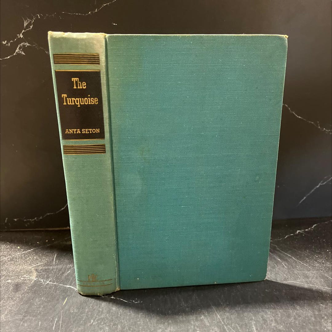The Turquoise Book, by Anya Seton, 1946 Hardcover RARE-R64-B8-D_137 - Etsy