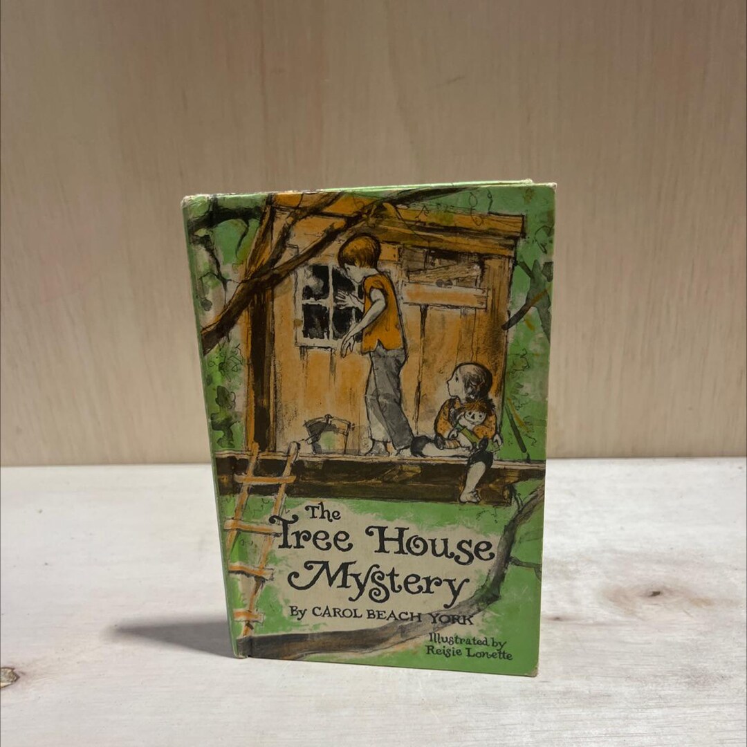 Tre the He Tree House Mystery Book, by Carol Beach York, 1973 Hardcover ...