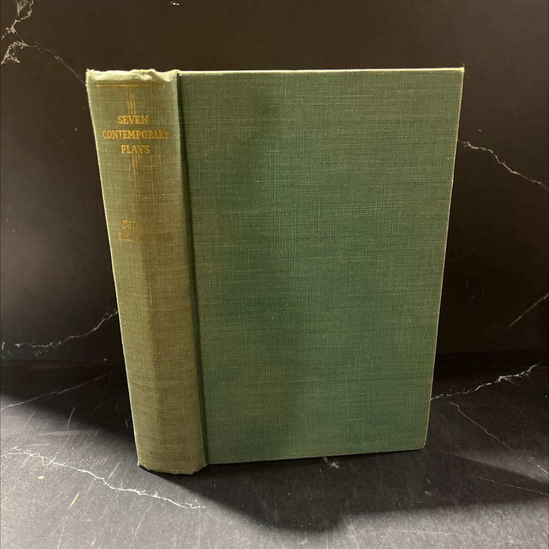 Seven Contemporary Plays Selected and Edited by Charles H. Whitman Book ...