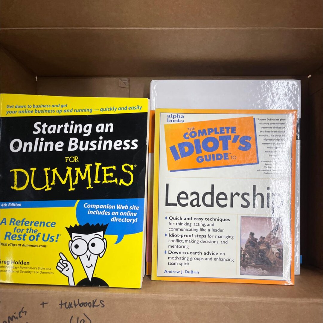 Dummies and Textbook Bundle 10 Books 2T2S4411 - Etsy
