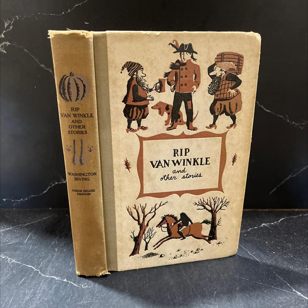 Rip Van Winkle and Other Stories Book, by Washington Irving, 1955 ...