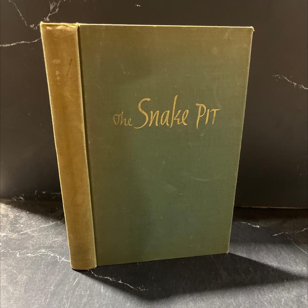 The Snake Pit Book, by Mary Jane Ward, 1946 Hardcover RARE-R63-B7-J_48 ...