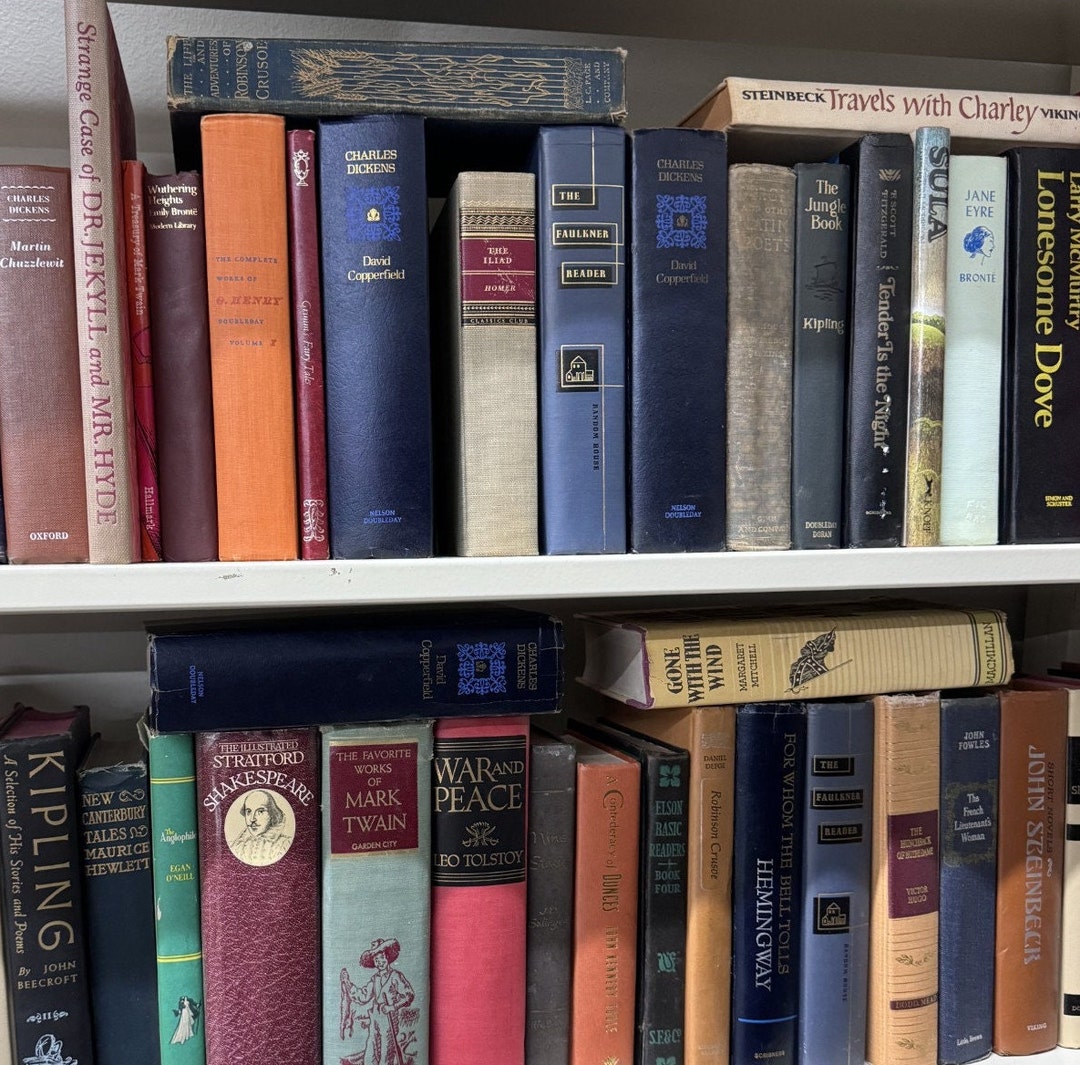 Vintage Classics of Literature Hardcover Books - Etsy