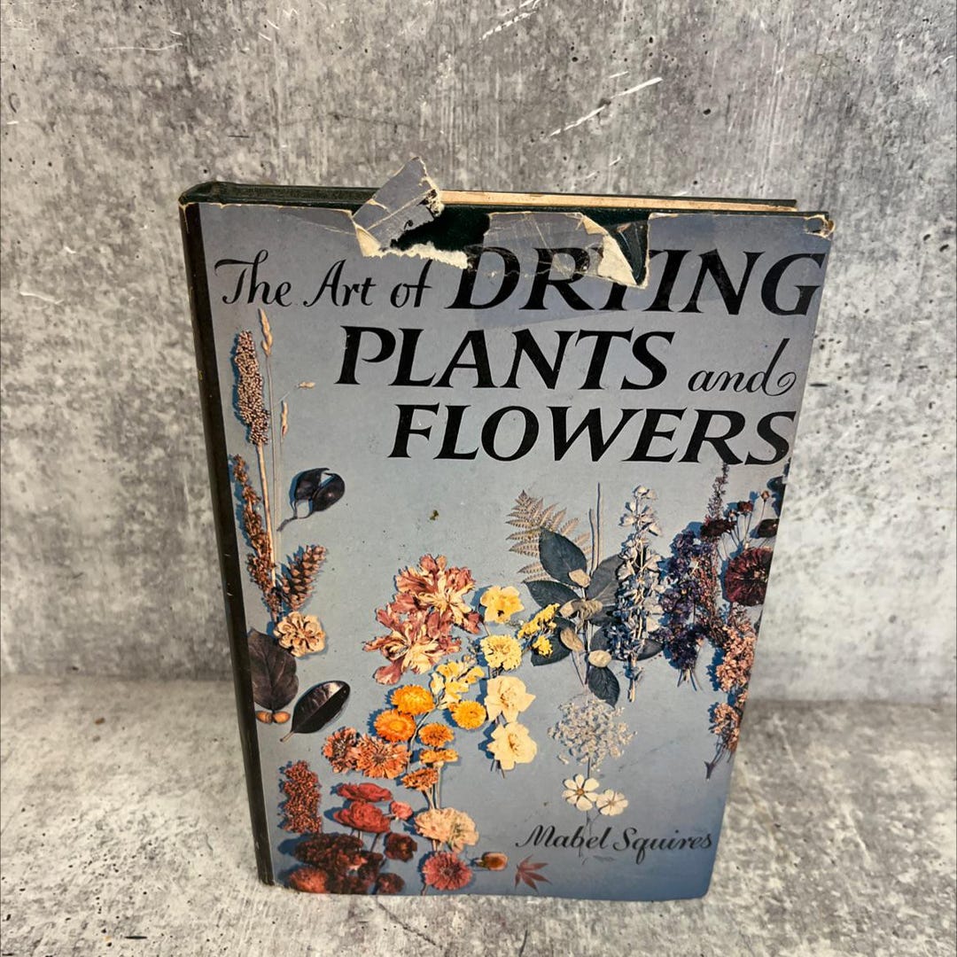 The Art of Drying Plants and Flowers Book, by Mabel Squires, 1958 ...