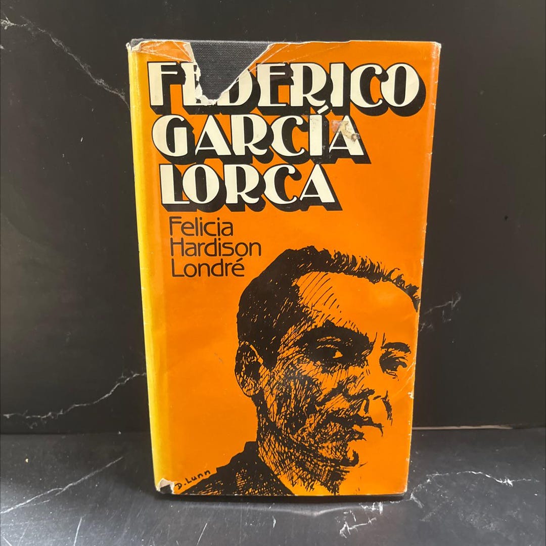 Federico García Lorca Book, by Felicia Hardison Londré, 1984 Hardcover ...