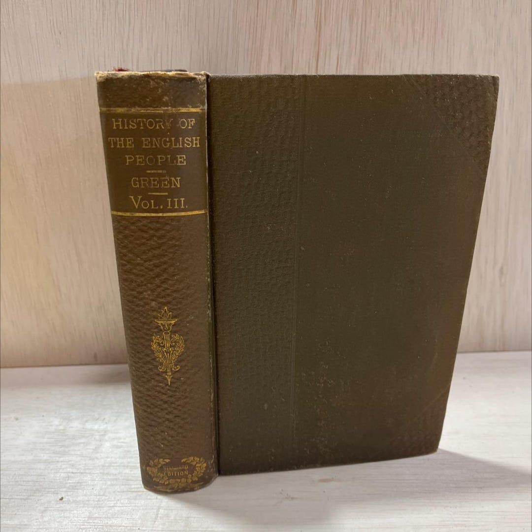 History of the English People Volume Iii Puritan England the Revolution ...