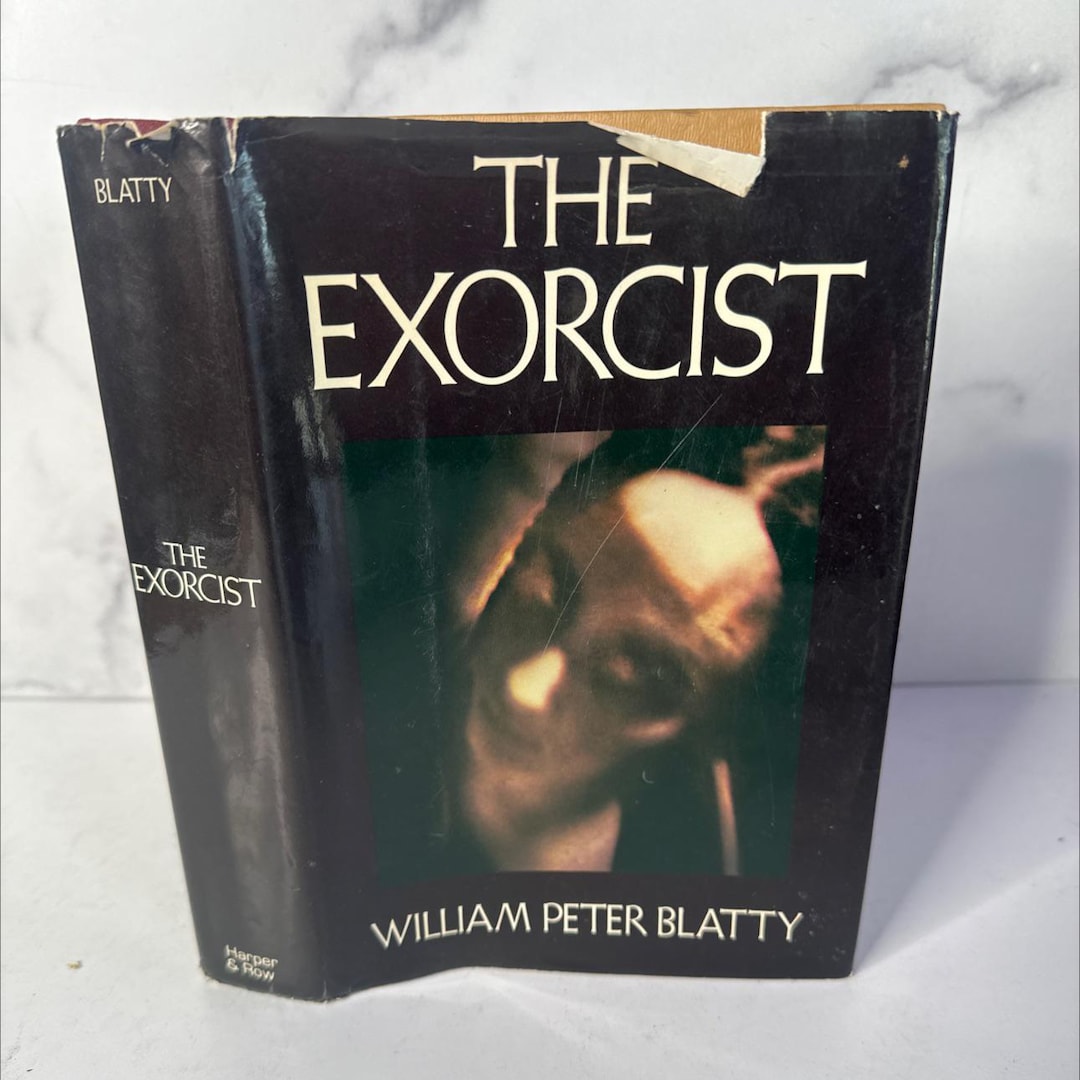 The Exorcist Book, by William Peter Blatty, 1971 Hardcover 3R6S_4 - Etsy