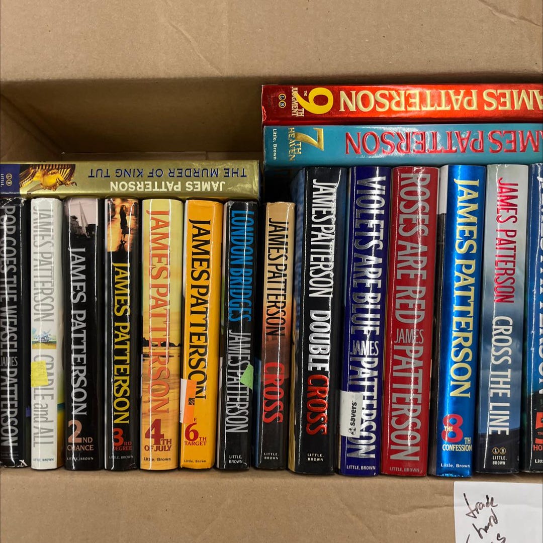 James Patterson Box 17 Books 2T2S4405 - Etsy