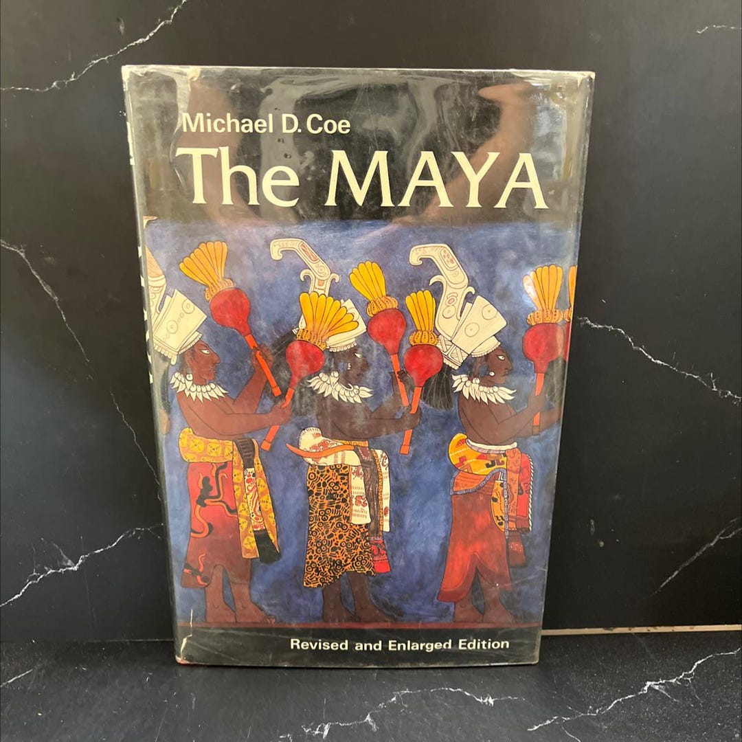 The Maya Book, by Michael D. Coe, 1980 Hardcover RARE-R69-B9-D_142 - Etsy