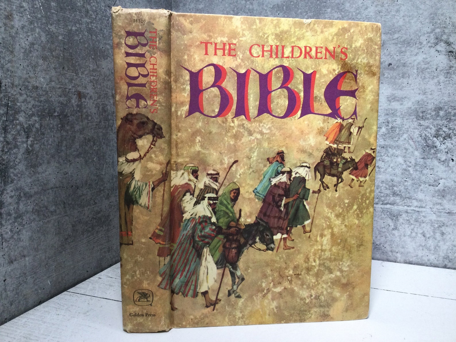 Rare Book the Childrens Bible 1974 Vintage Bibles - Etsy