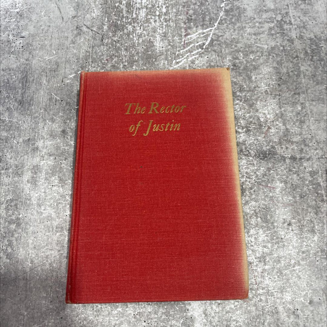 The Rector of Justin Book, by Louis Auchincloss, 1964 Hardcover RARE ...