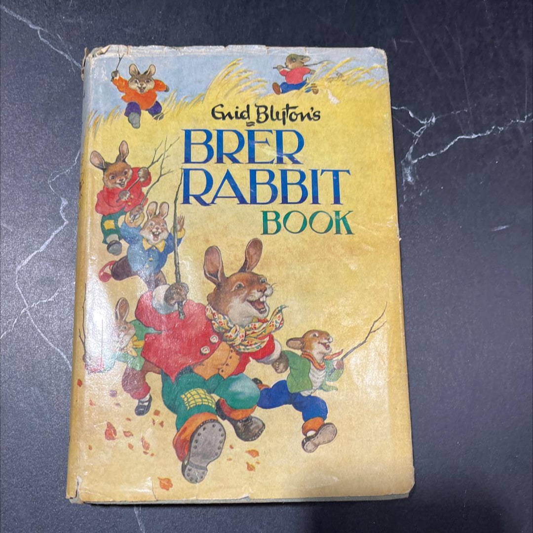 Brer Rabbit Book Book, by Enid Blyton, 1963 Hardcover RARE-R70-B7-C_29 ...