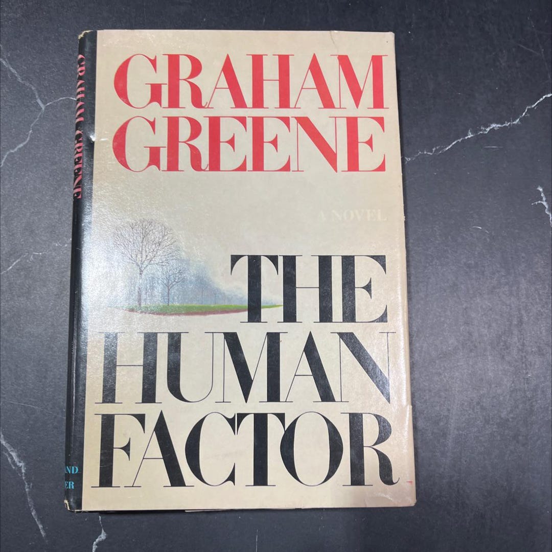 The Human Factor Book, by Graham Greene, 1978 Hardcover RARE-R69-B7-G ...
