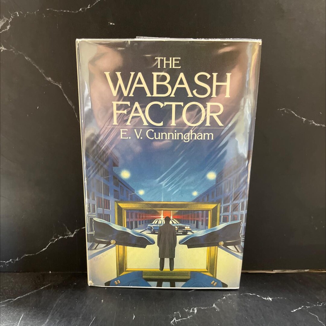 The Wabash Factor Book, by E.V. Cunningham, 1986 Hardcover RARE-R67-B9 ...