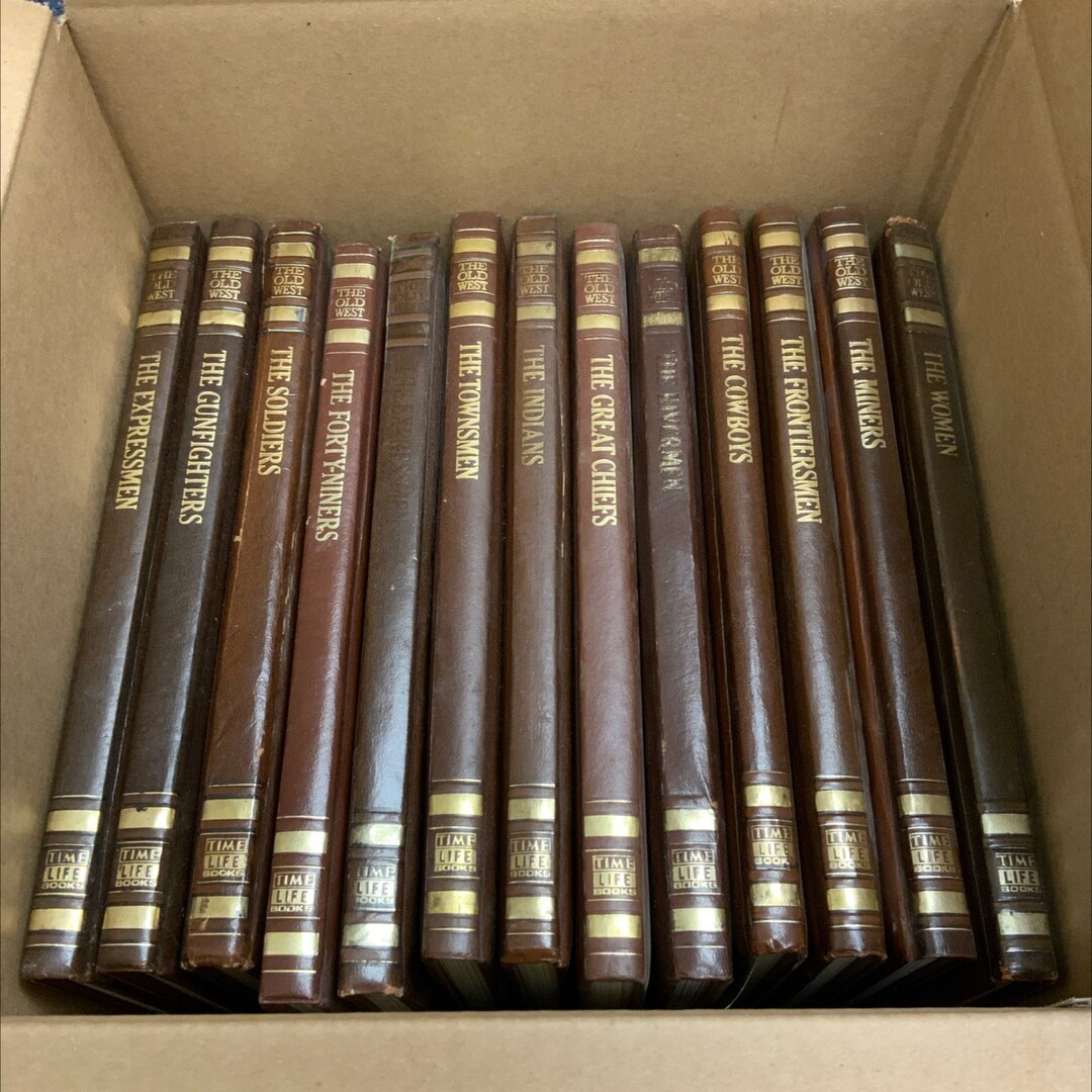 Time Life: the Old West 13 Books 1table1832 - Etsy