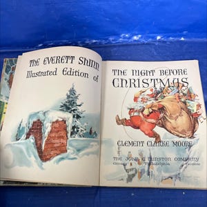The Everett Shinn Illustrated Edition of the Night Before Christmas ...