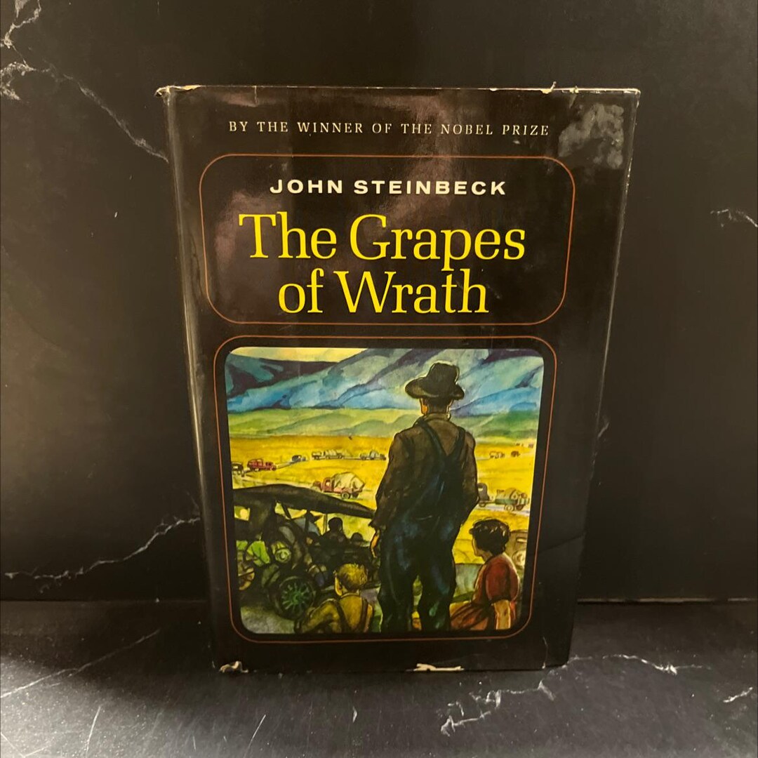 The Grapes of Wrath Book, by John Steinbeck, 1967 Hardcover RARE-R69-B8 ...