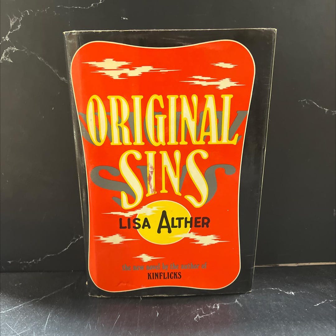 Original Sins Book, by Lisa Alther, 1981 Hardcover RARE-R71-B7-E_204 - Etsy