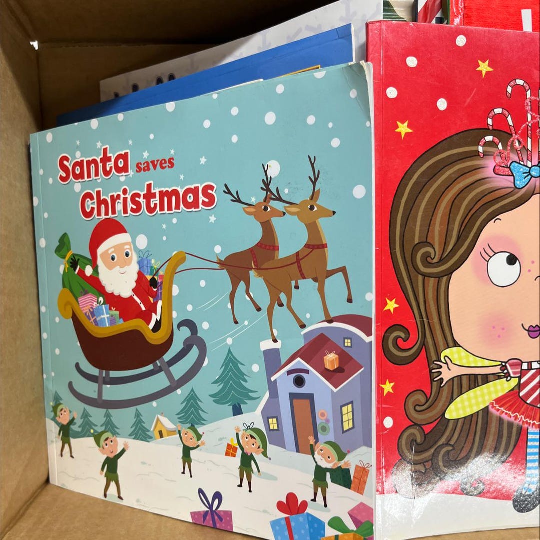 Kids Christmas Books Bundle, Max and Ruby, Santa and More 35 Books ...