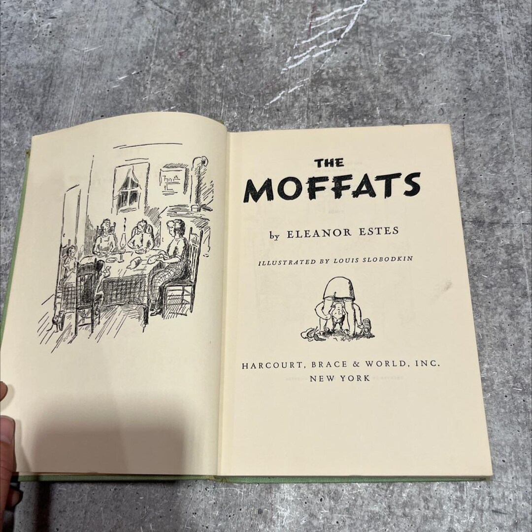 The Moffats Book, by Eleanor Estes, 1941 Hardcover RARE-R69-B7-D_33 - Etsy