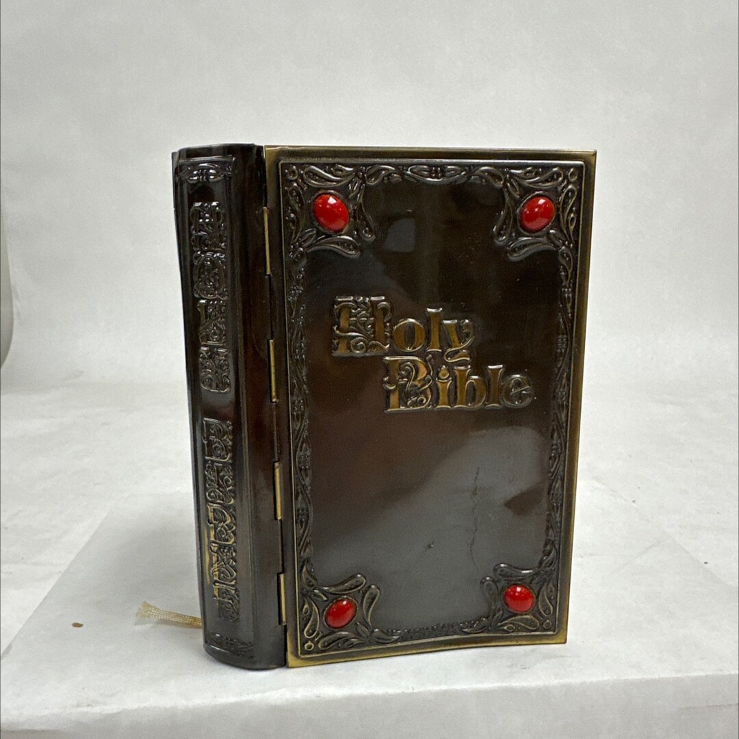 Mini KJV Bible Vintage, in Vintage Metal Case One of a Kind R1S215 - Etsy