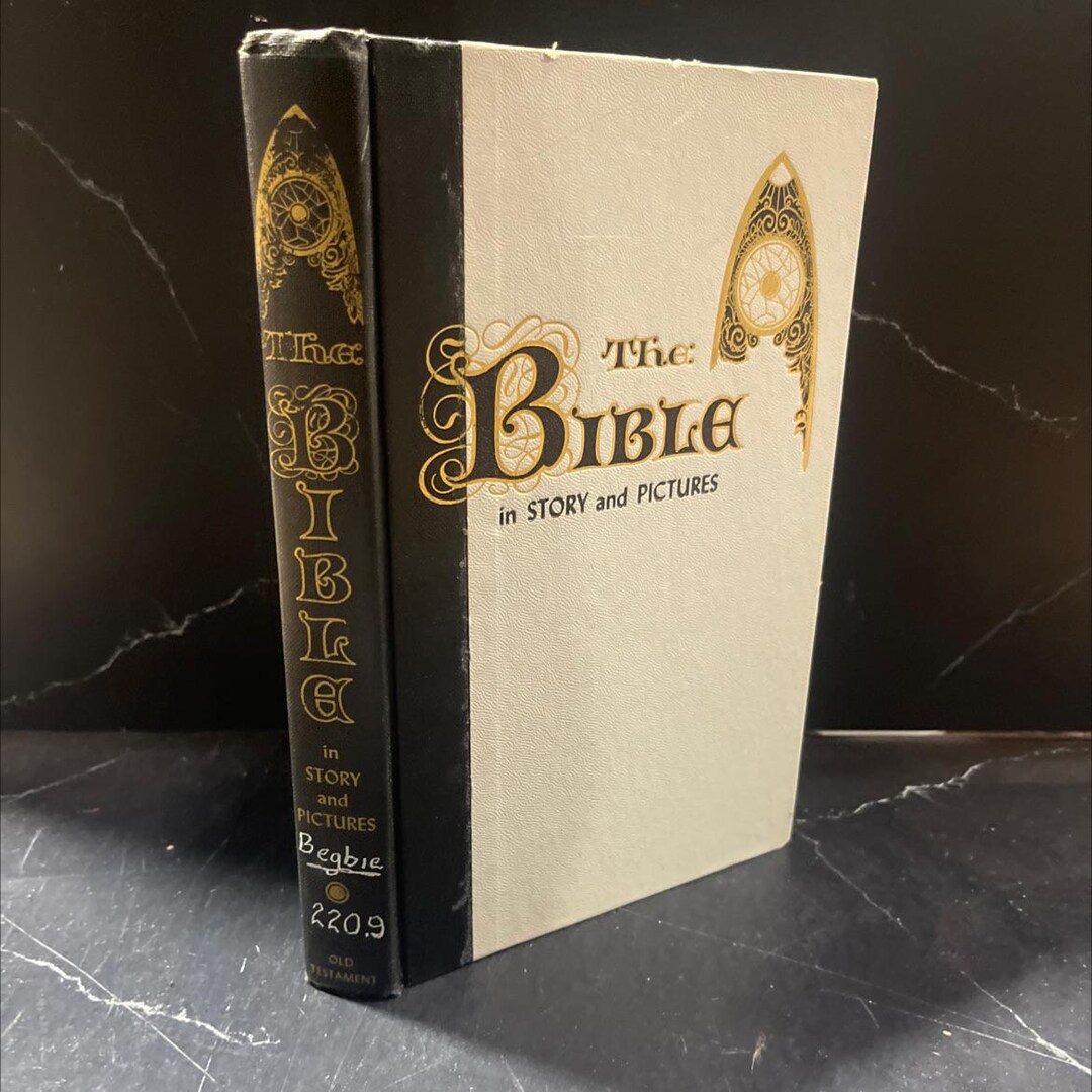 Holy Bible in Story and Pictures Book, by Harold Begbie, 1956 Hardcover ...