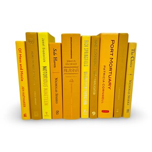 Yellow Hardcover Books - Bulk - Etsy