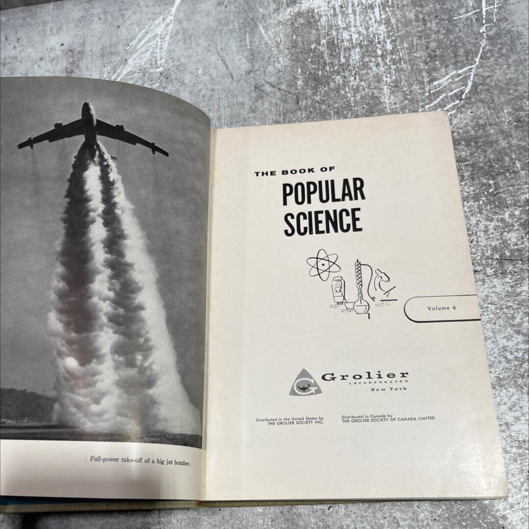 The Book of Popular Science Book, by Unknown, 1961 Hardcover RARE-R66 ...