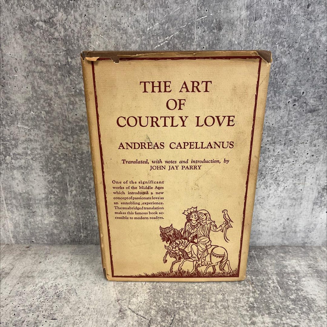 Livre l'art de l'amour courtois, par Andreas capellanus, 1959 Relié ...