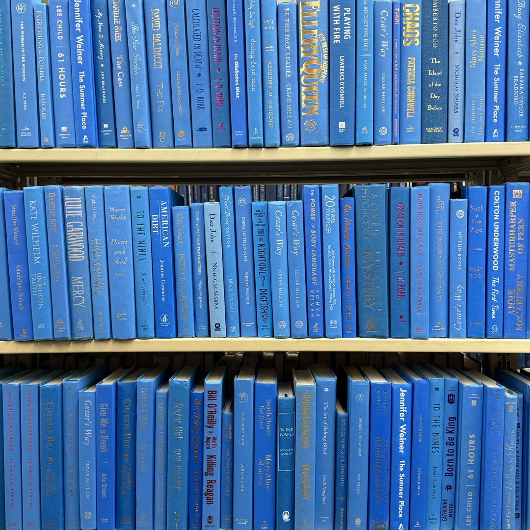 Light Blue Hardcover Books - Bulk - Etsy