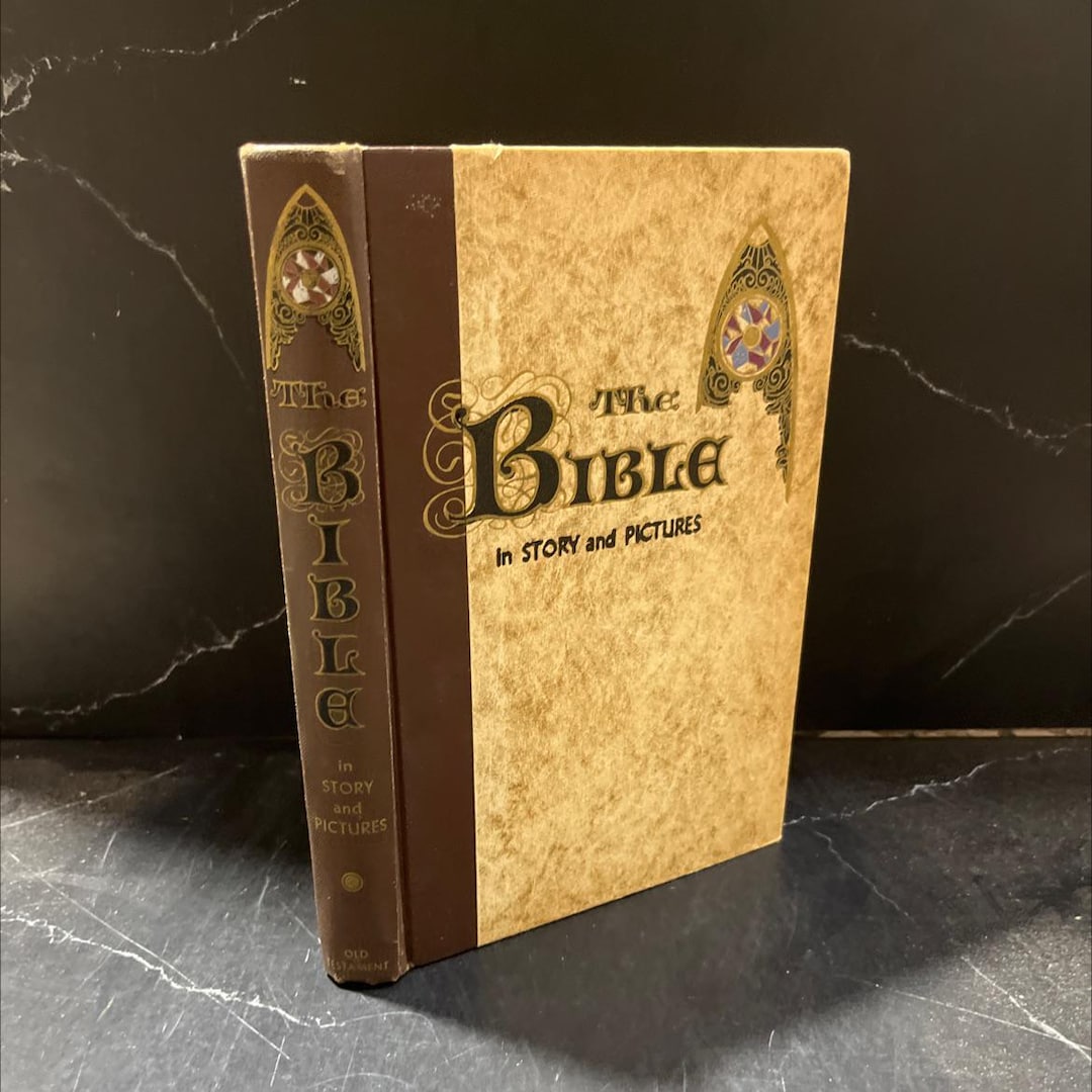 Holy Bible in Story and Pictures Book, by Harold Begbie, 1956 Hardcover ...