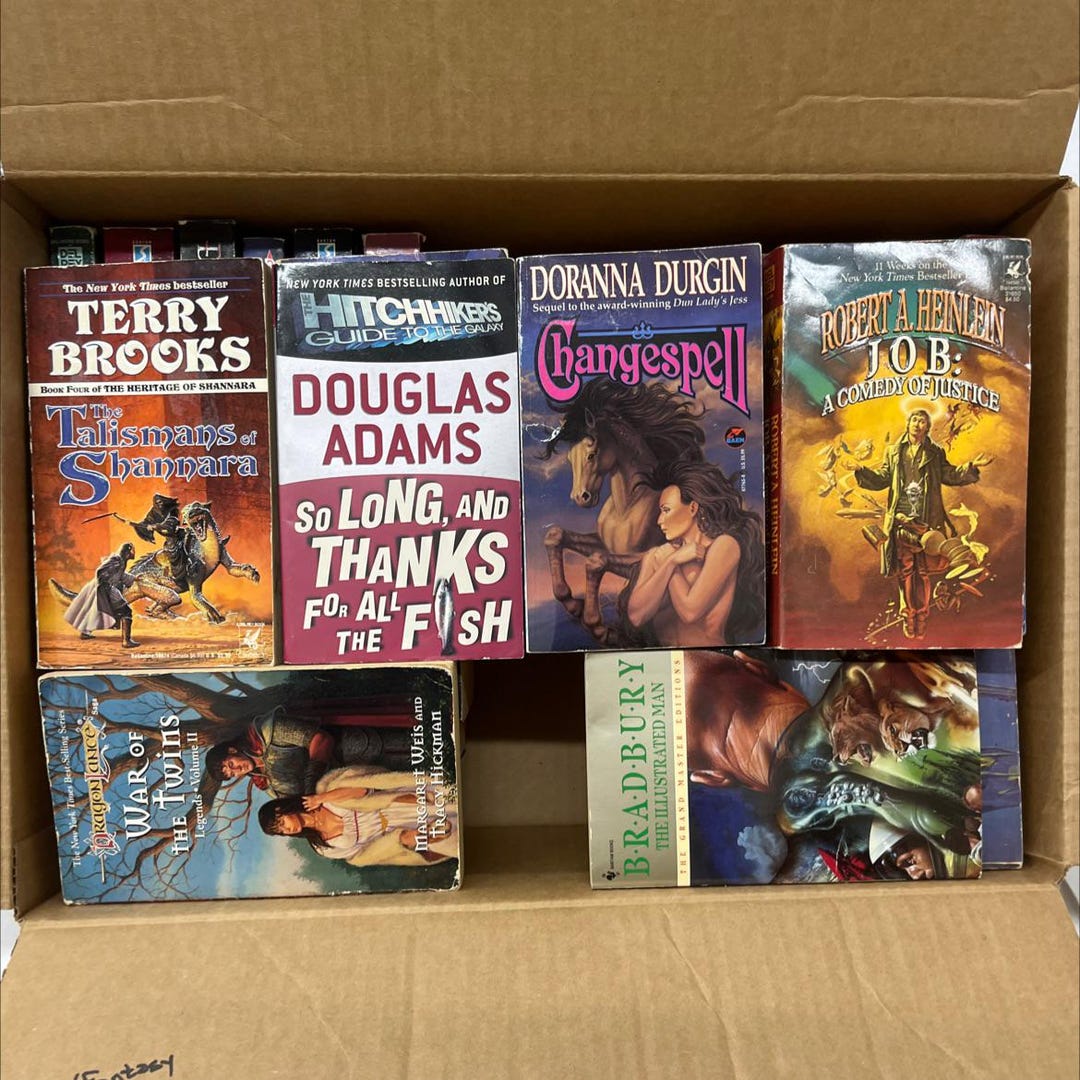 Mass Market Sci Fi Fantasy Bundle 35 Books 4T4S4525 - Etsy