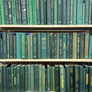 Dark Green Books by Color Bulk - Etsy