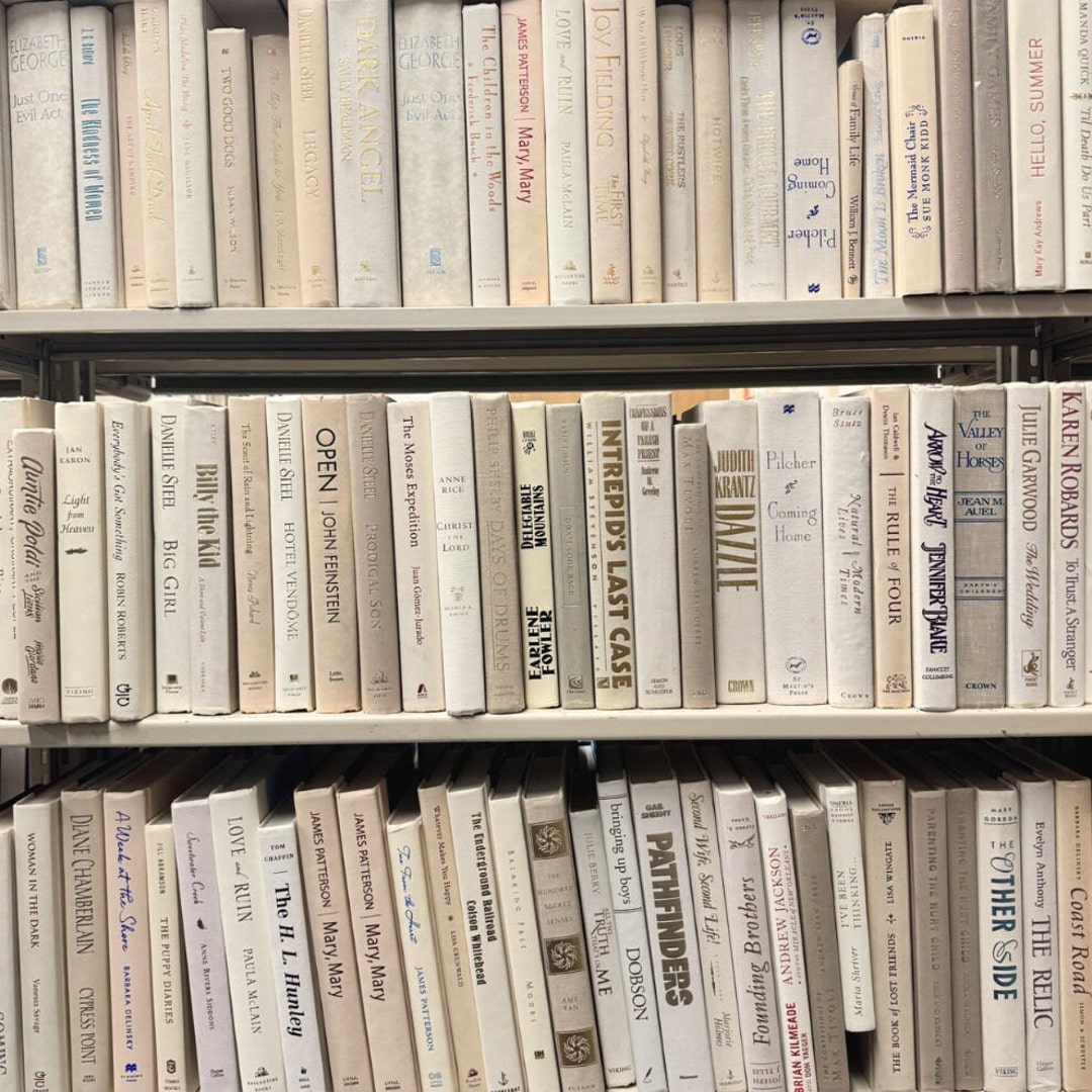 Cream Books by Color Bulk - Etsy