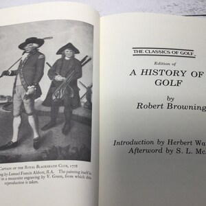 Rare Book A History of Golf: the Royal and Ancient Game - Etsy