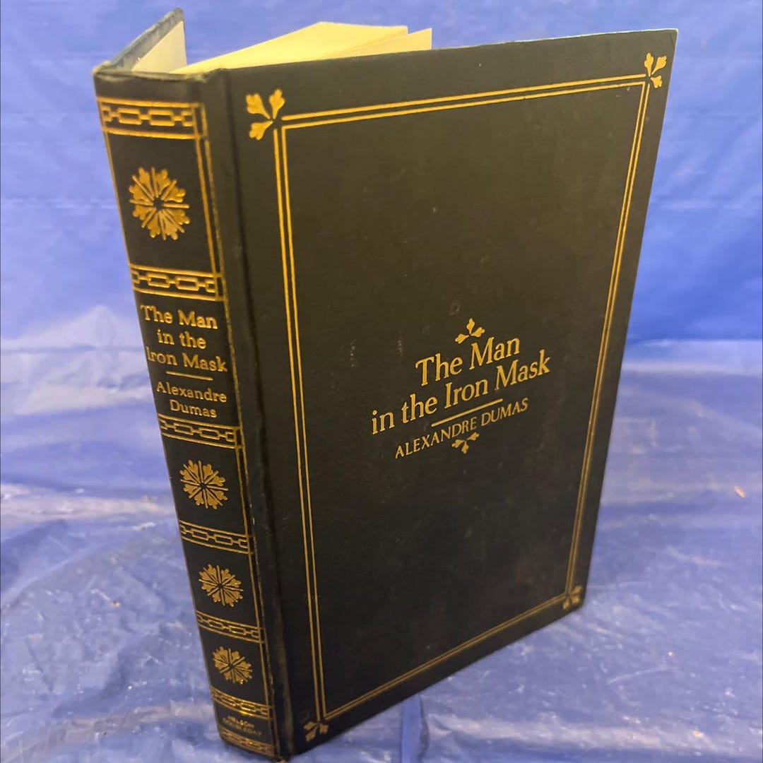 The Man in the Iron Mask Book, by Alexandre Dumas, 1989 Hardcover 2R5S ...