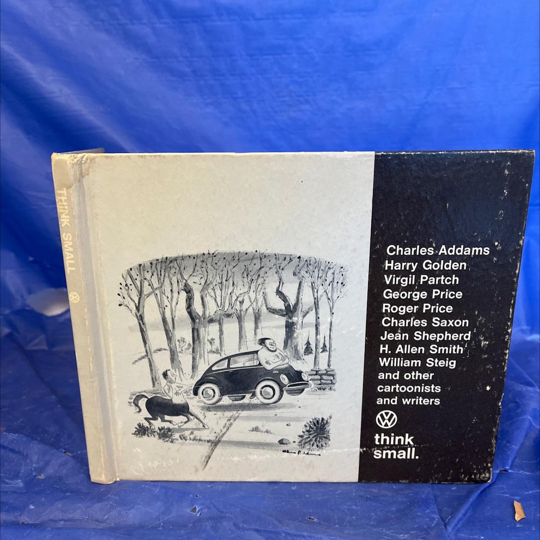 Think Small Book, by Volkswagen of America, Inc., 1967 Hardcover 2R2S ...