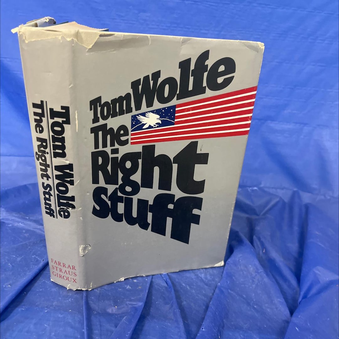 The Right Stuff Book, by Tom Wolfe, 1979 Hardcover 2R5S_167 - Etsy