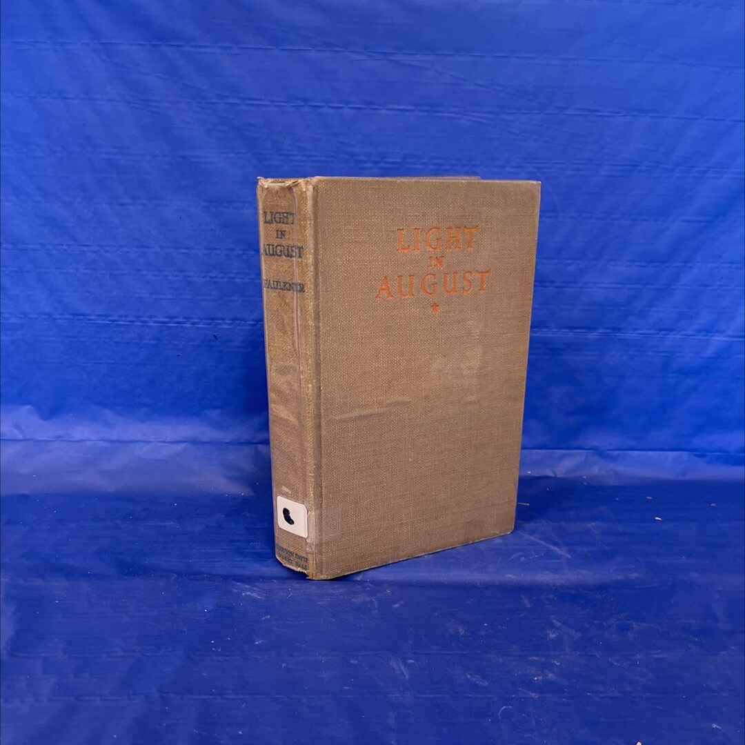 Light in August First Edition Ex-library Book 4R3S13 - Etsy