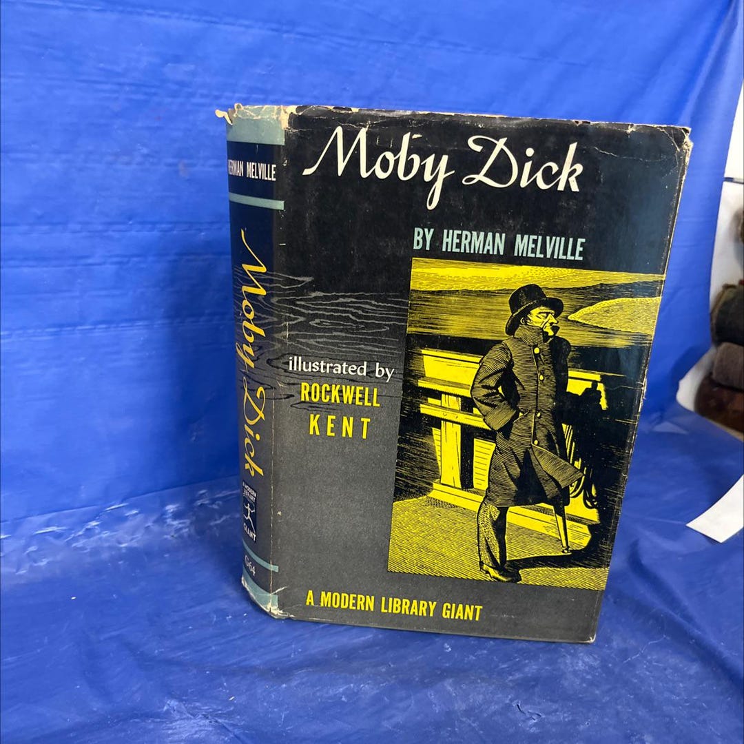 Moby Dick: A Modern Library Giant 1944 Book 4R7S172 - Etsy