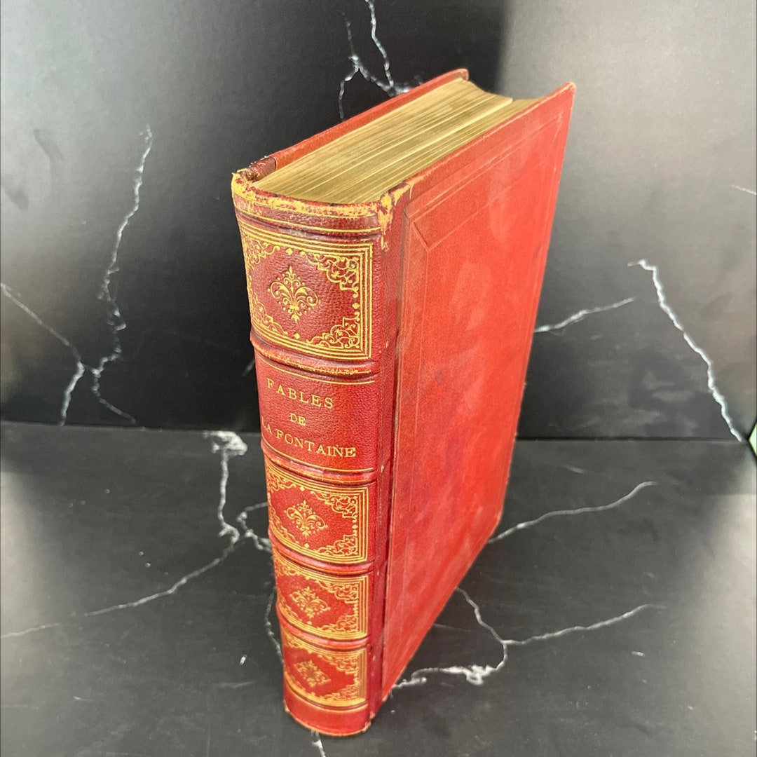 Fables De La Fontaine 1848 Book 4BOB1S2 - Etsy