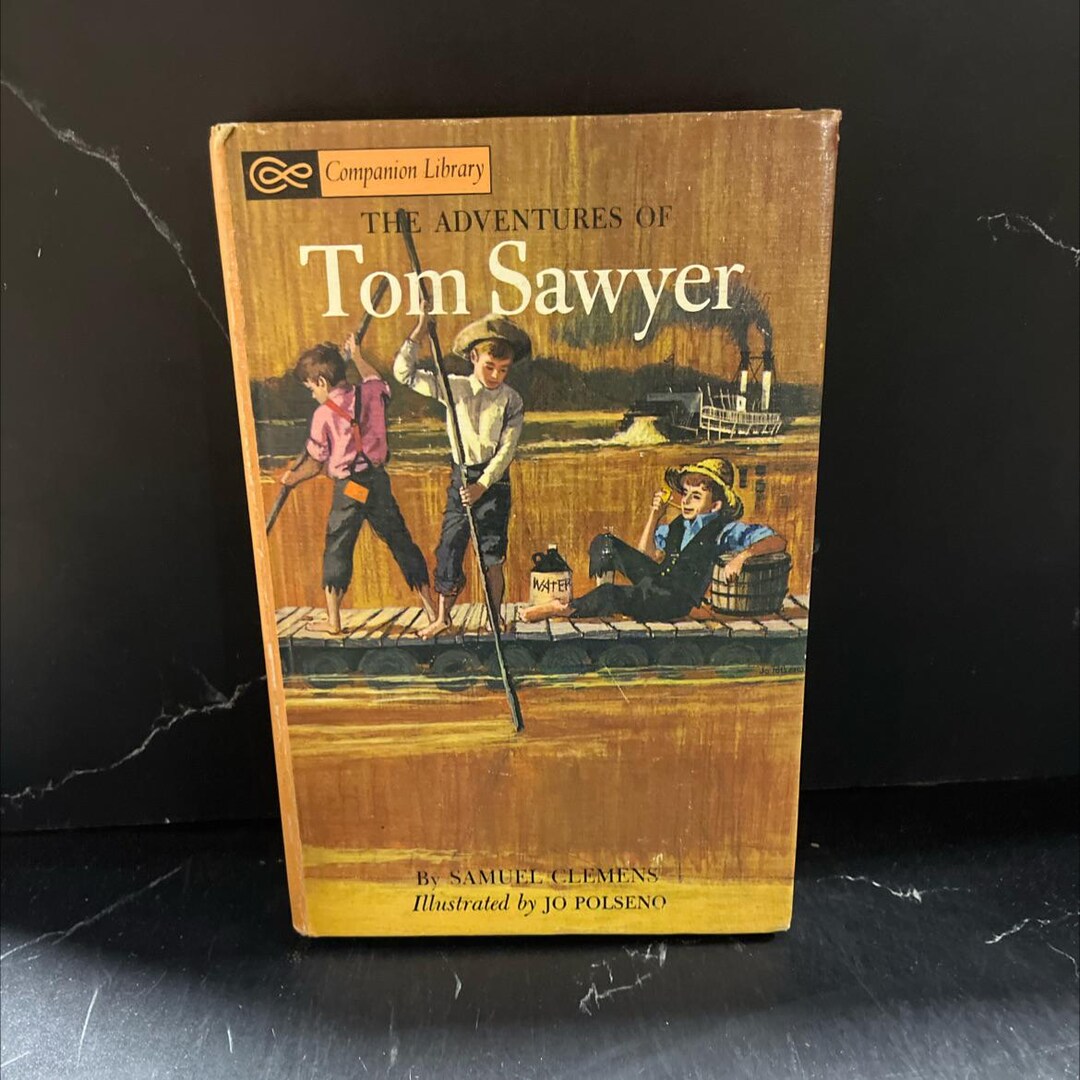 The Adventures of Tom Sawyer Book, by Samuel L. Clemens, 1922 Hardcover ...