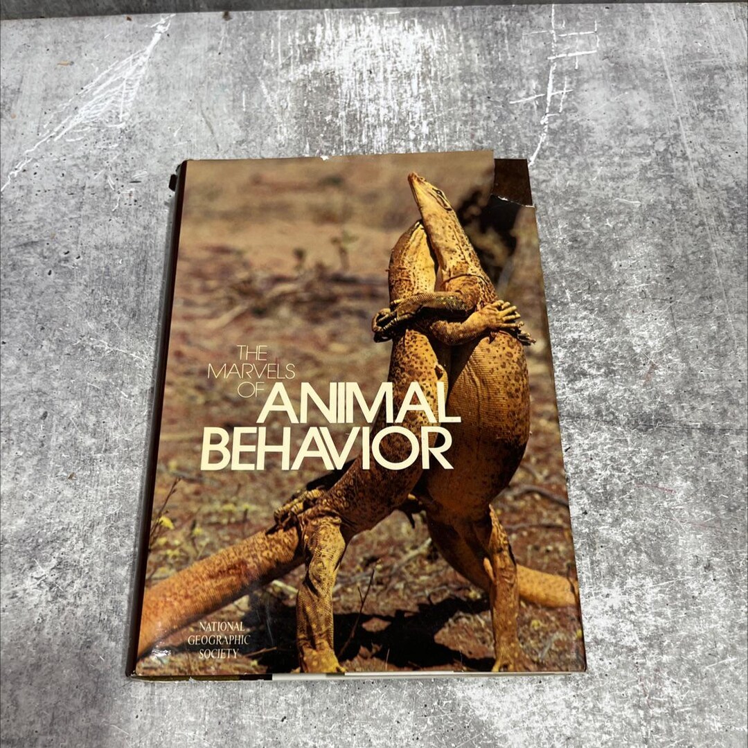 The Marvels of Animal Behavior Book, by Not Stated, 1972 Hardcover RARE ...