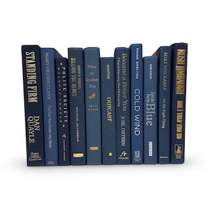 Navy Blue Books by the Foot - Bulk - Etsy