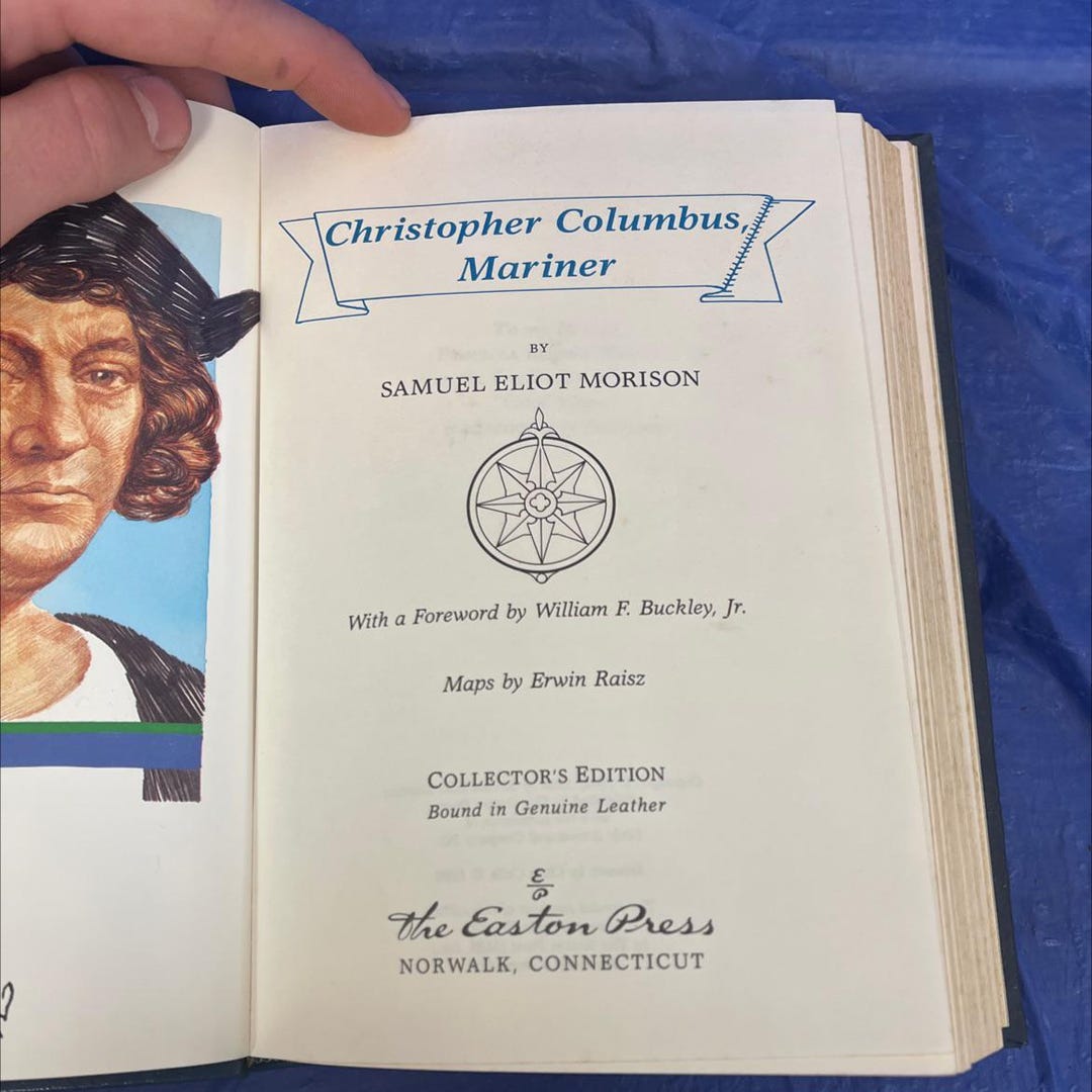 Christopher Columbus, Mariner Book, by Samuel Eliot Morison, 1990 ...