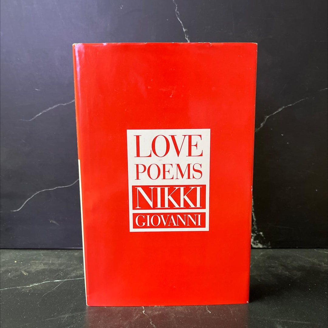 Love Poems Book, by Nikki Giovanni, 1997 Hardcover 7R6S_81 - Etsy