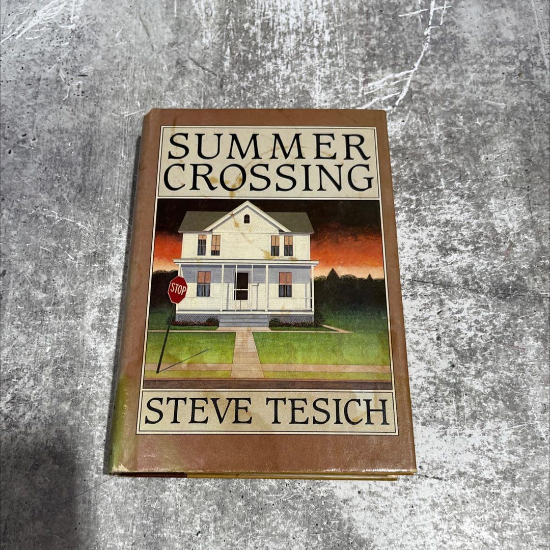 Summer Crossing Book, by Steve Tesich, 1982 Hardcover RARE-R63-B8-B_109 ...