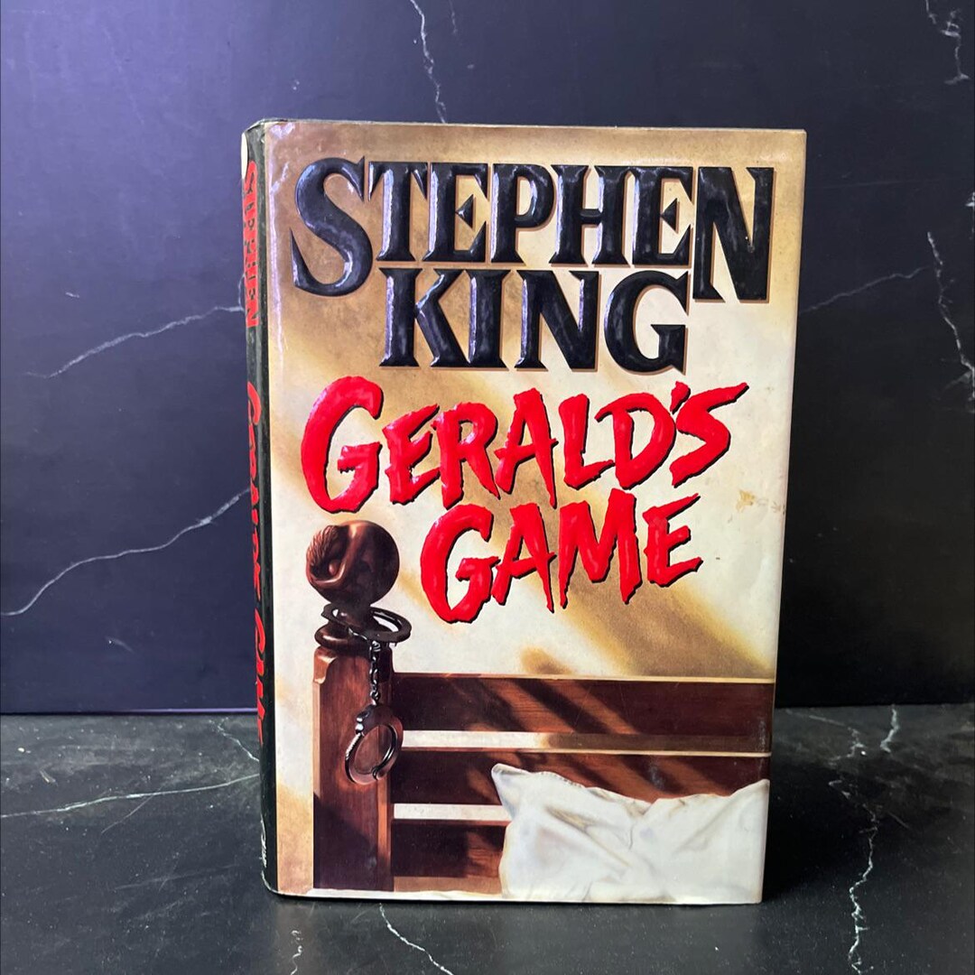 Gerald's Game Book, by Stephen King, 1992 Hardcover 7R6S_87 - Etsy